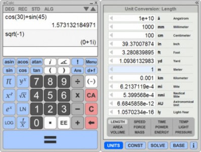 eCalc para usar calculadora científica online - Bloguit.com