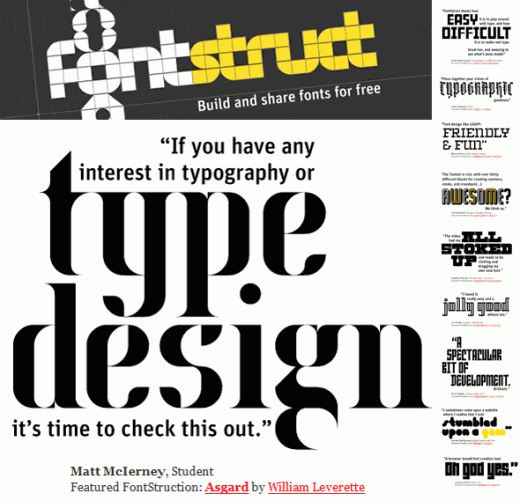 Fontstruct, crear fuentes tipográficas fácilmente - Bloguit.com