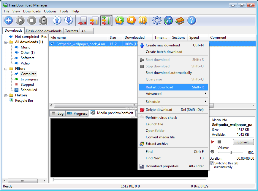 Free Download Manager, gestor de descargas para Windows - Bloguit.com