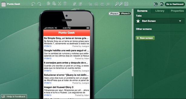 AppArchitect, crear aplicaciones para iOS en línea - Bloguit.com AppArchitect, crear aplicaciones para iOS en línea - Bloguit.com