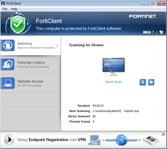 FortiClient: antivirus, VPN y control parental en un solo lugar ...