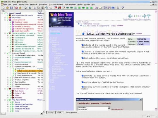 WebIdeaTree, creador de páginas en HTML - Bloguit.com