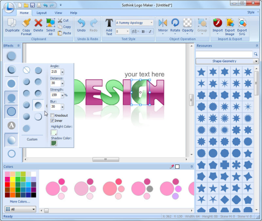 Sothink Logo Maker, crear logos muy fácilmente - Bloguit.com