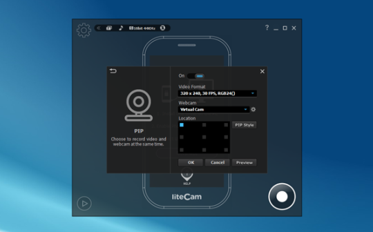 Free liteCam Android, grabar la pantalla de Android en Windows ...